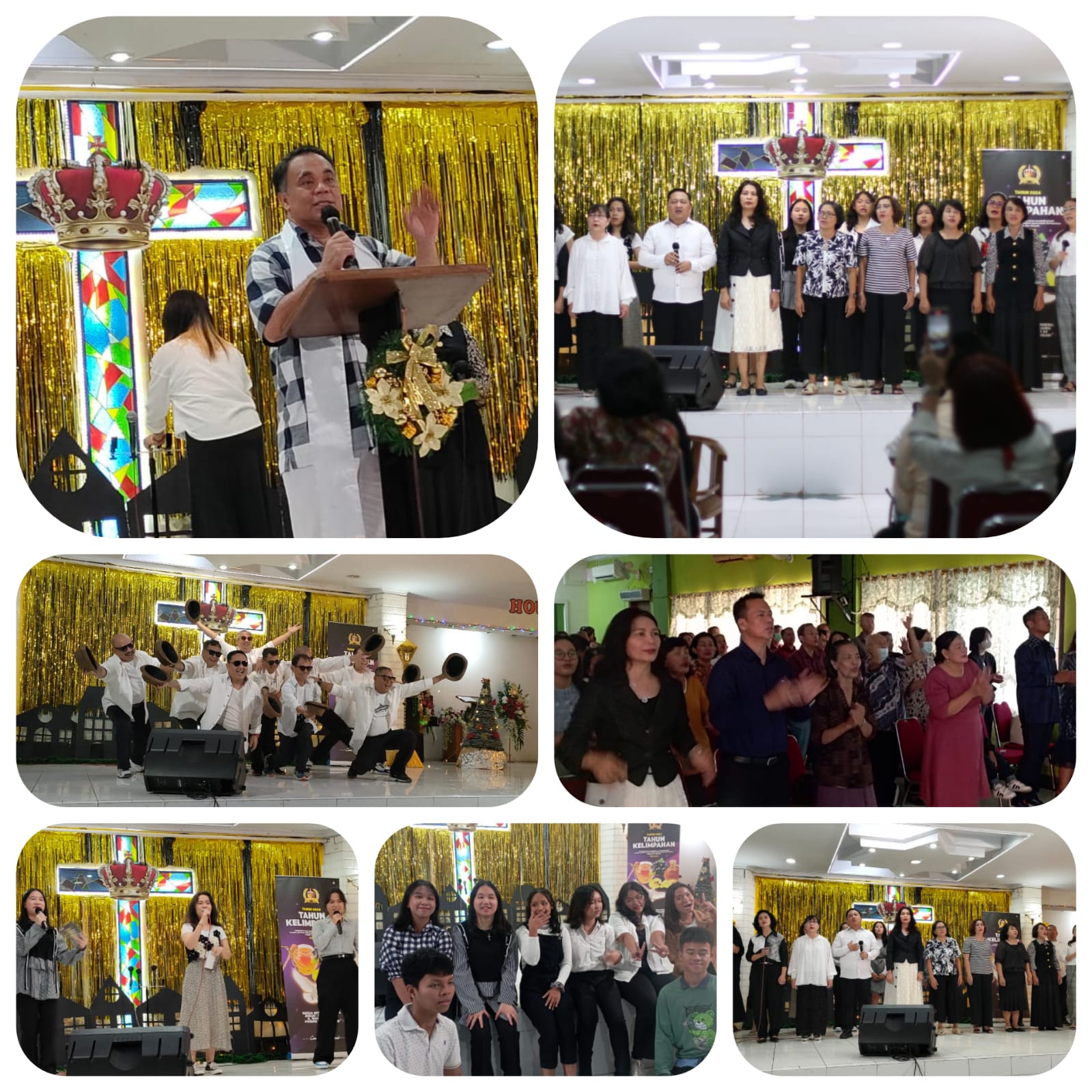 Ibadah Buka Tahun GBI Batu Penjuru Mengusung tema Tahun kelimpahan ...